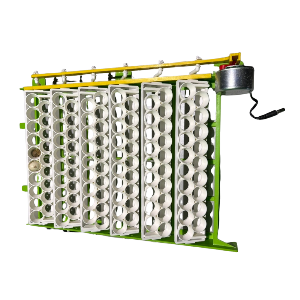 Standard & Button Quail Egg Rails for Cimuka®/Hatching Time® Incubator