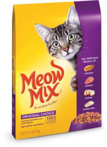 MEOW MIX ORIG 16 LB